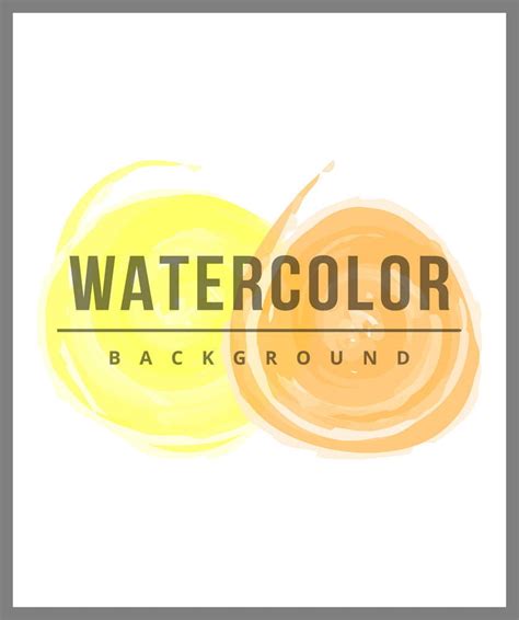 브러시 스트로크와 수채화 배경 얼룩 벡터 Ai Eps Uidownload