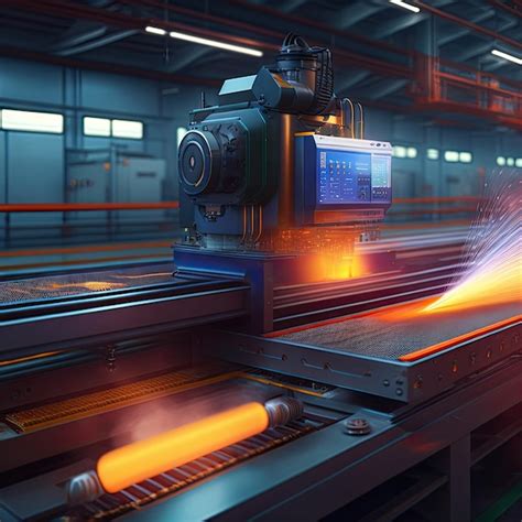 Premium Ai Image Automating The Production Line With Precision