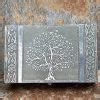 Tree Of Life Hammered Tin Box GLE Good Living Essentials