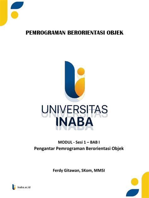 Modul Pbo Sesi1 Pdf