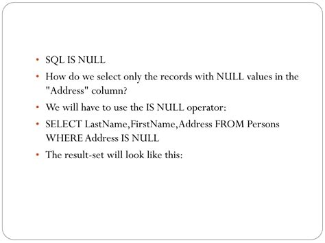 Ppt Sql Powerpoint Presentation Free Download Id9479751