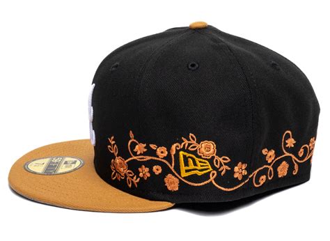 New Era Floral Vine Atlanta Braves Fitted Hat Xld Oneness Boutique