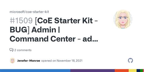 CoE Starter Kit BUG Admin Command Center Add Search Bar To Env Var Page Issue 1509