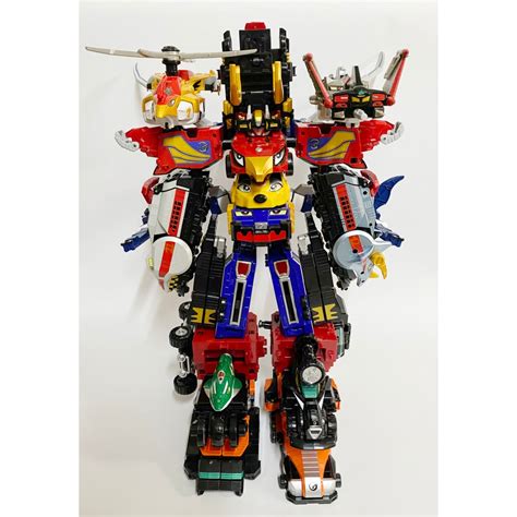 日版 炎神戰隊 炎神合體 Dx 炎神g12大合體 二手 蝦皮購物