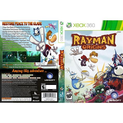 Rayman Origins P Xbox360 Desbloq Jtag Ltu Lt Rgh Shopee Brasil