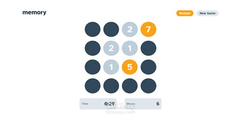 Memory Game Using Mern Stack مستقل