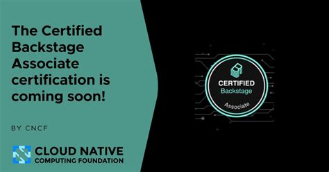 Coming Soon The Certified Backstage Associate Certification For Developers And Platform