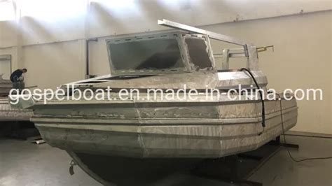 75m Cabin Cruiser Yacht All Welded Aluminum Fishing Plate Speed Boat