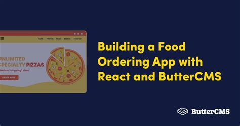 Building A Food Ordering App With React R Reactjs