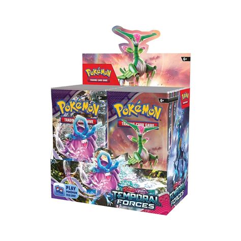 Pokémon Temporal Forces Booster Box 36 Packs Apla Cards