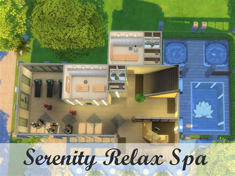The Sims Resource Serenity Relax Spa No Cc