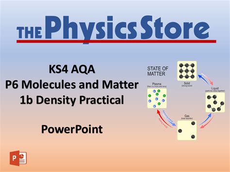 Ks4 Gcse Physics Aqa P6 1b Density Practical Powerpoint Teaching Resources