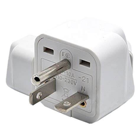 Tekit White Nema 6 20p Universal Plug Adapter 110 250v 15a