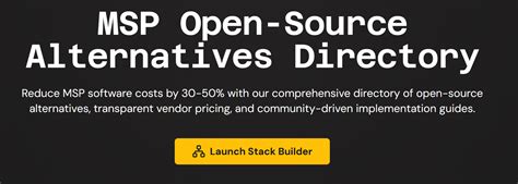 Openmsp Launches To Help Msps Cut Costs And Boost Margins With Open Source Tools And Ai