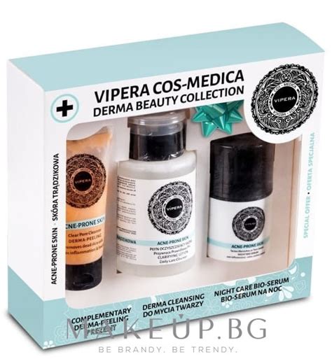 Комплект за лице Vipera Cos Medica пилинг 50ml почист лосион