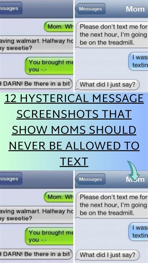 12 Hysterical Message Screenshots That Show Moms Should Never Be