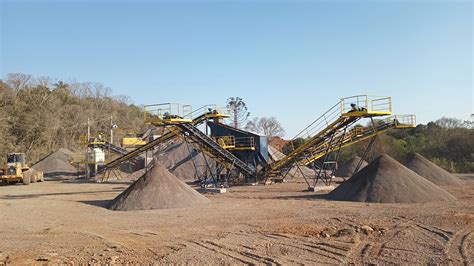 Planta De Britagem Para Produção De Areia Industrial Fornecida Para