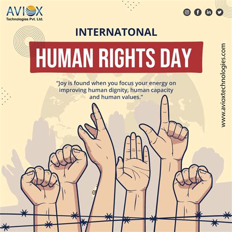 Aviox Technologies Pvt Ltd On Linkedin Humanrights Humanrightsday
