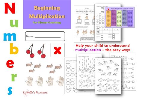 First Multiplication Worksheets Grade 1 By Teach Simple Worksheets