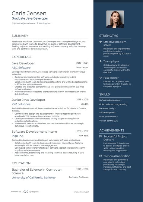 8 Java Developer Resume Examples Guide For 2025 8 Java Developer Resume Examples Guide For 2025