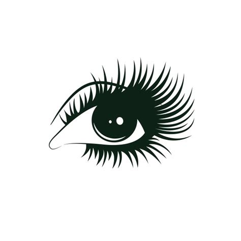 Eyelash Logo Vector Hd Png Images Eyelashes Logo Icon Design Template