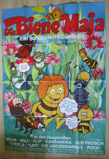 FILMPLAKAT Biene Maja Ihre schönsten Abenteuer DINA0 EUR 24 95