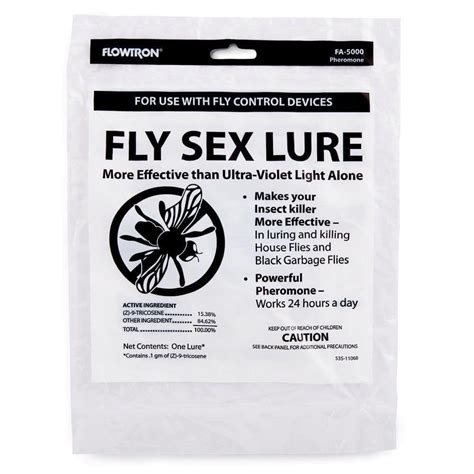 Flowtron Fly Sex Lure 2 Pack To Boost Bug Zapper Performance And Attract More Flies