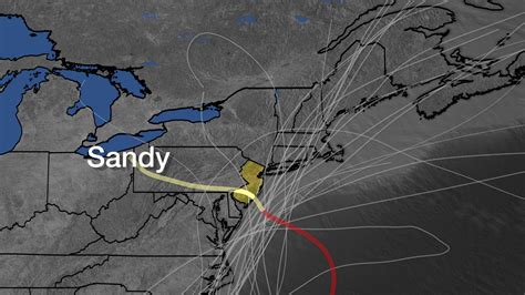 Why Superstorm Sandy S Track Was So Unprecedented The Weather Channel