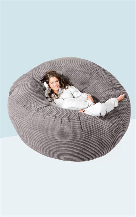 Lounge Pug Mega Mammoth Sofa Sitzsack Xxl Schlafsofa Cord Türkis