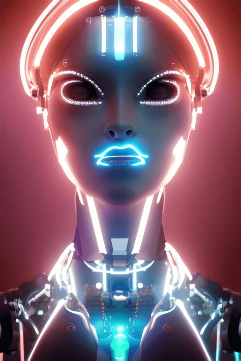 Cyborg Meets Robotic Ai Graphic · Creative Fabrica