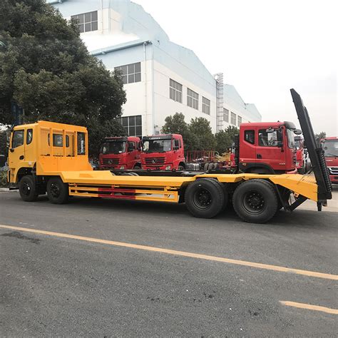 挖机拖车 挖机运输车 挖掘机拖板车 挖机平板运输车运输车汽摩配件产品企腾网工厂优选