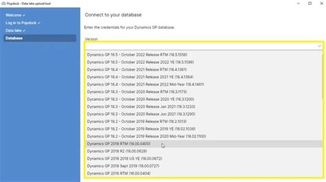Popdock Data Lake Upload Tool Installation And Usage Guide For Dynamics Gp Eone Solutions