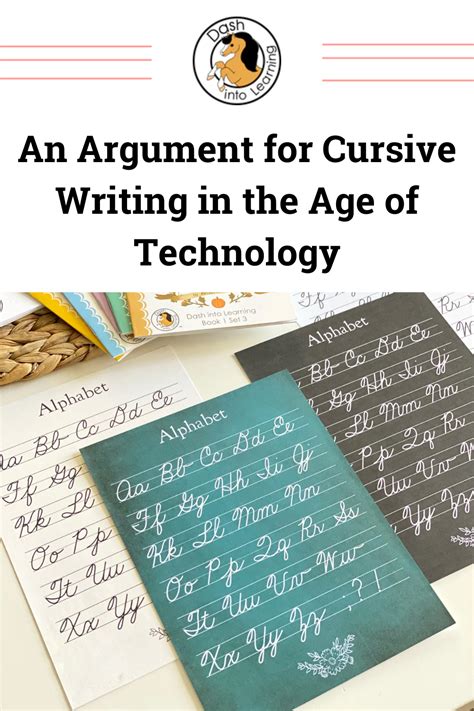 An Argument For Cursive Writing In The Age Of Technology Teaching Cursive Cursive Writing
