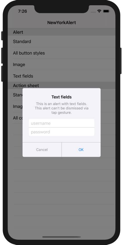 A Modern Alert And Action Sheet For IOS Written In Swift