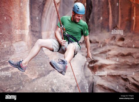 Rappelling Utah Hi Res Stock Photography And Images Alamy