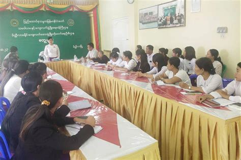 ကျေးလက်ဒေသဖွံ့ဖြိုးတိုးတက်ရေးဦးစီးဌာနမှ ဒုတိယညွှန်ကြားရေးမှူးချုပ