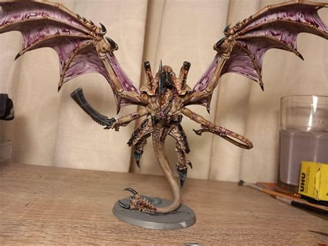 Finally Finished My First 40k Model Rtyranids