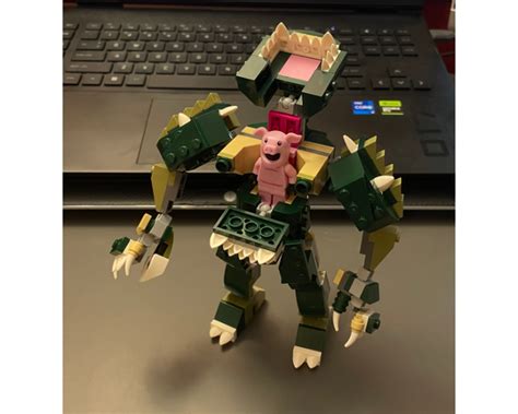 Lego Moc Crocodile Mech By Ericnunya Rebrickable Build With Lego