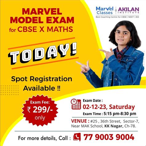 Marvel Classes On Linkedin Marvelmathexam Spotregistration