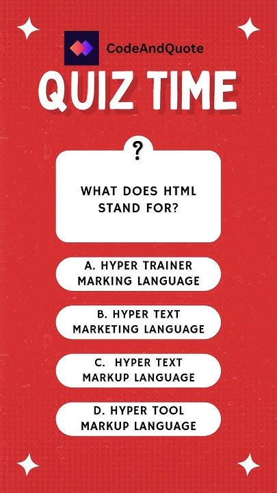 Mcq Quiz Using Html Css And Javascript Multiple Choice Questions Project Coderlife Coding