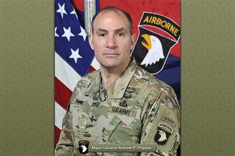 101st Airborne Division Commanding General Major General Andrew P