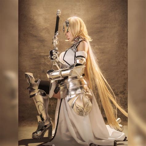 Jeanne D Arc Fate Grand Order Cosplay Armor Full Set Womens Fashion