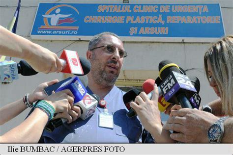 Medicul șef al ATI de la Spitalul de Arși Adrian Stănculea a fost audiat de polițiști