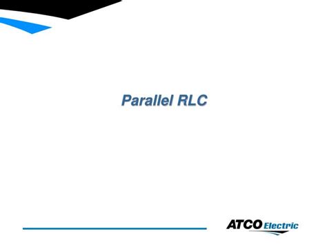 PPT Parallel RLC PowerPoint Presentation Free Download ID 3363101