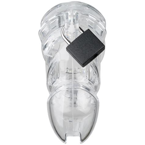 The Vice Chastity Cage Clear Shop Here Sinful