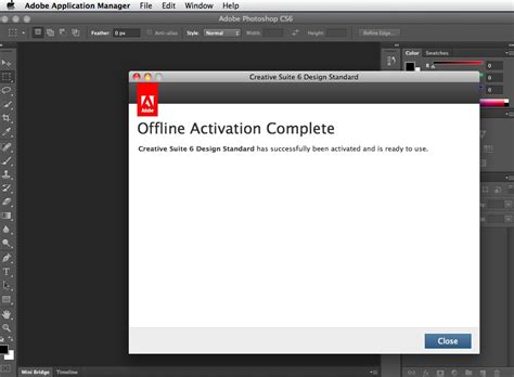 successfully installing and activating cs6 not crea adobe community