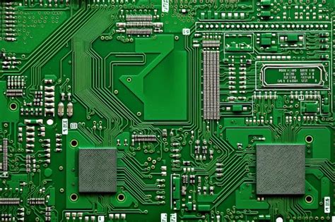 Motherboard Pattern Of Computer Circuit Board Premium Ai Generated Image