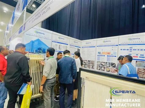 2024 Asia Water Expo SPERTA Showcasing In MBR Technology SPERTA MEMBRANE