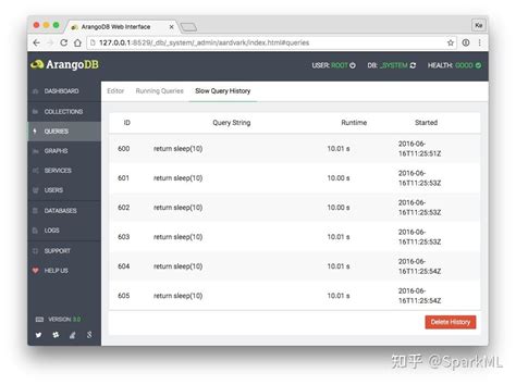 【arangodb教程10】 Web界面功能详解 知乎 【arangodb教程10】 Web界面功能详解 知乎
