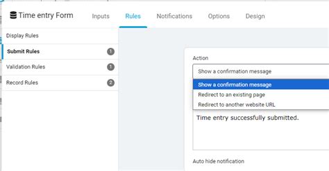 After Submission Javascript In Page Builder Form Component Ideas And Product Feedback Tadabase